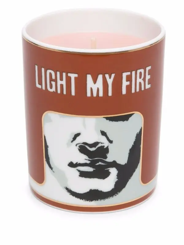 GINORI 1735 Light My Fire Candle - Red