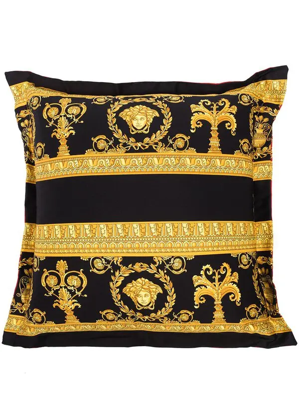 Versace I Love Baroque Double-face Cushion - Red