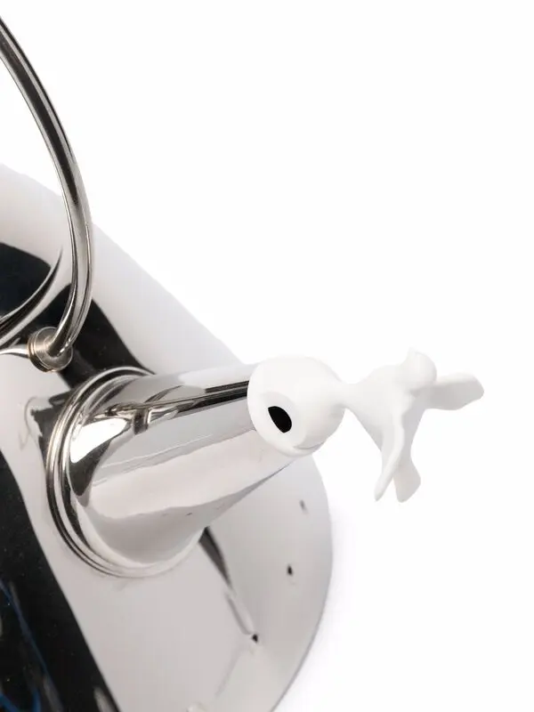 ALESSI Bird Metallic-effect Kettle - Silver