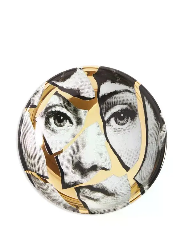 FORNASETTI Tema E Variazioni N. 2 Ashtray - White