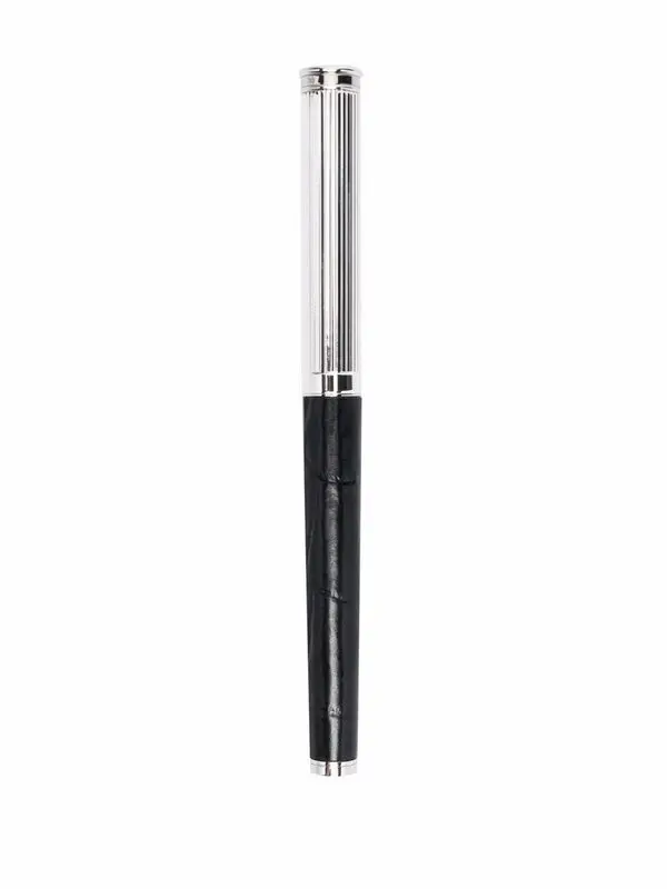 ASPINAL OF LONDON Crocodile-effect Rollerball Pen