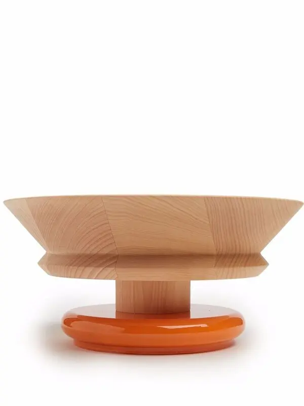 ALESSI Ettore Sottsass 100 Values Collection Centrepiece - Orange