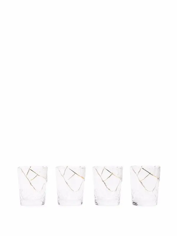 SELETTI Bicchieri Kintsugi Glasses