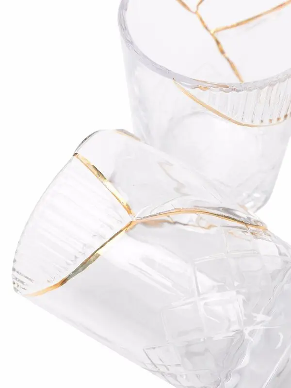 SELETTI Bicchieri Kintsugi Glasses