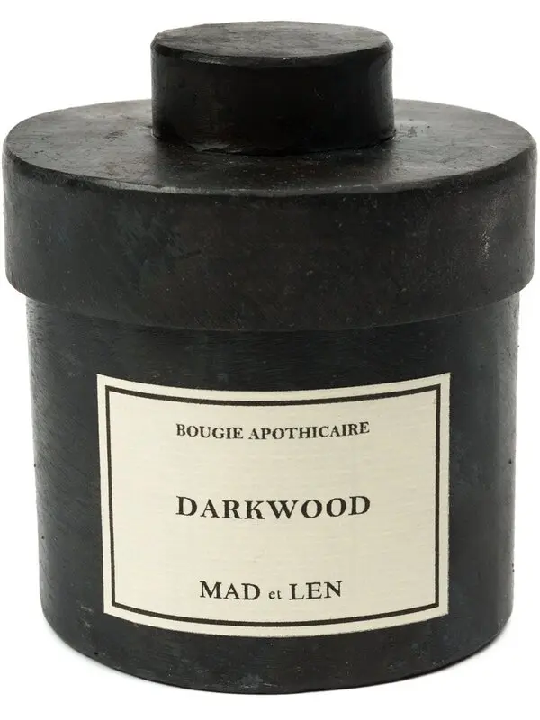 MAD ET LEN Darkwood Scented Candle - Black