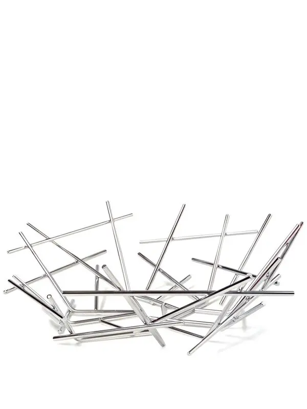 ALESSI Blow Up Basket - Silver