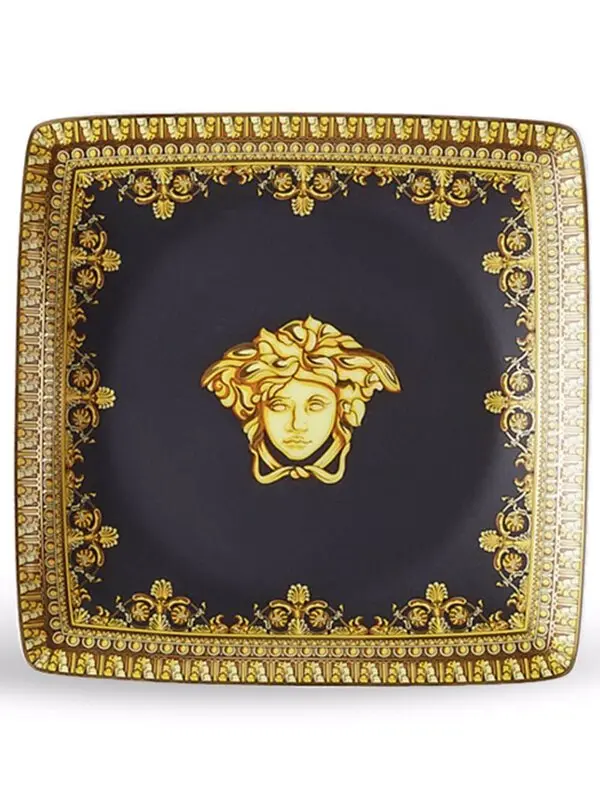 Versace Baroque Nero Bowl - Black