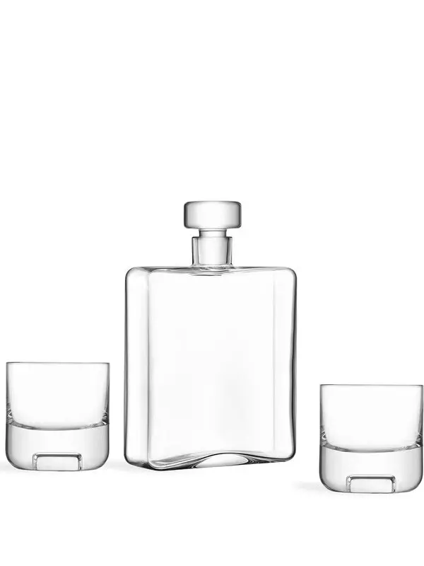 LSA INTERNATIONAL Cask Whiskey Set - White