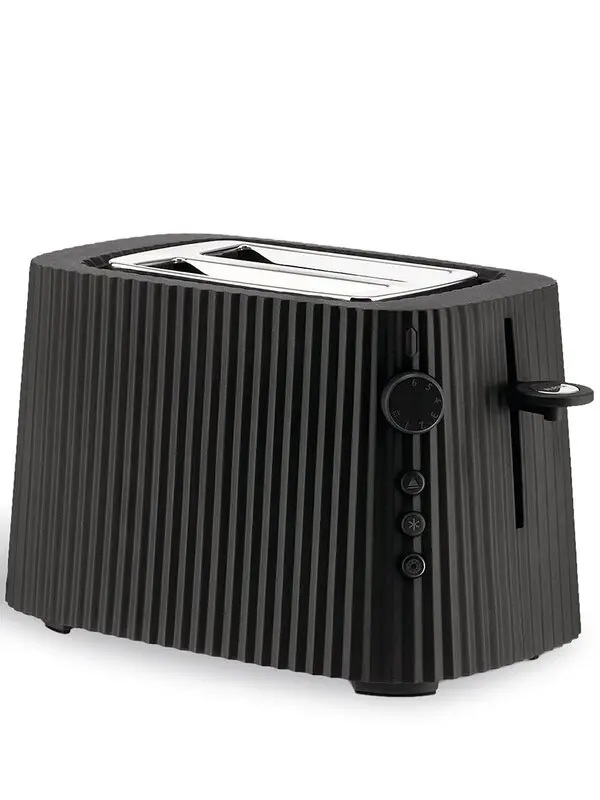 ALESSI Plissé Tonal Toaster - Black