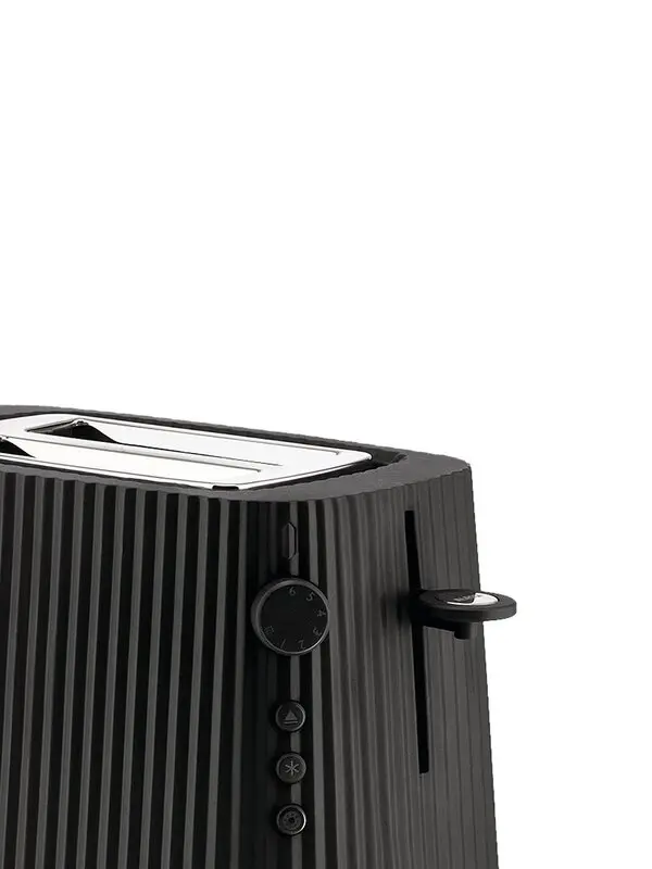ALESSI Plissé Tonal Toaster Eu Plug Version - Black