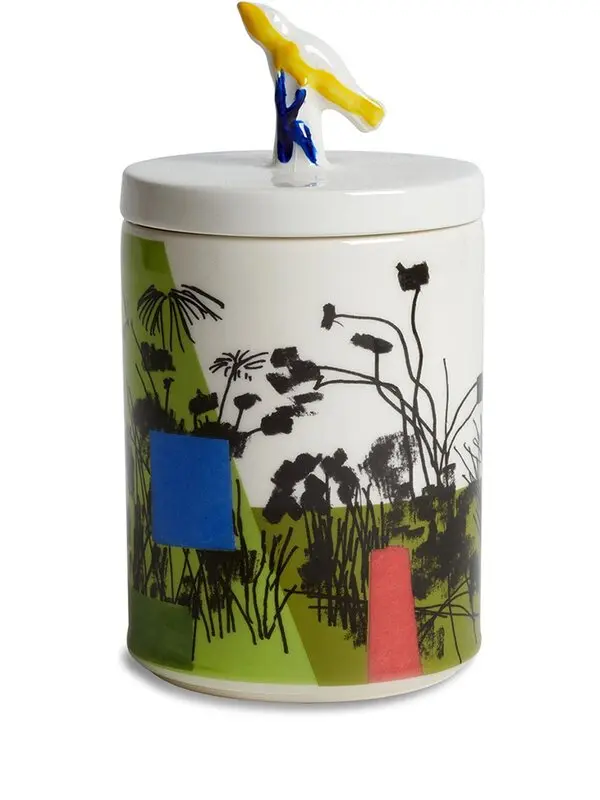 1882 LTD Ceramic Garden Scented Candle - White
