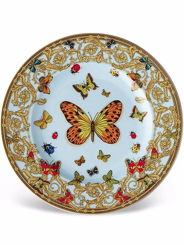Versace Le Jardin De Plate - White