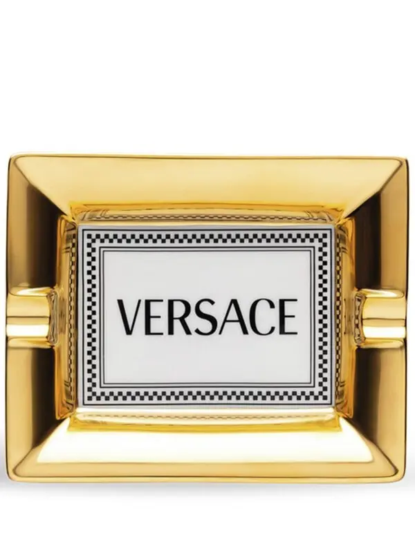 Versace Medusa Rhapsody Ashtray - White