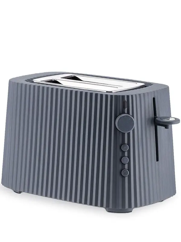 ALESSI Plissé Electric Toaster - Grey