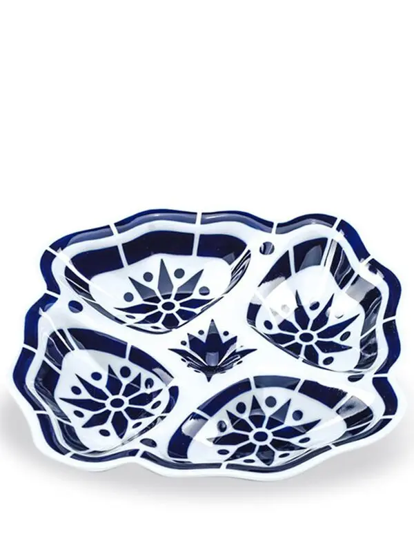 SARGADELOS Scallop Shell Platter - Blue
