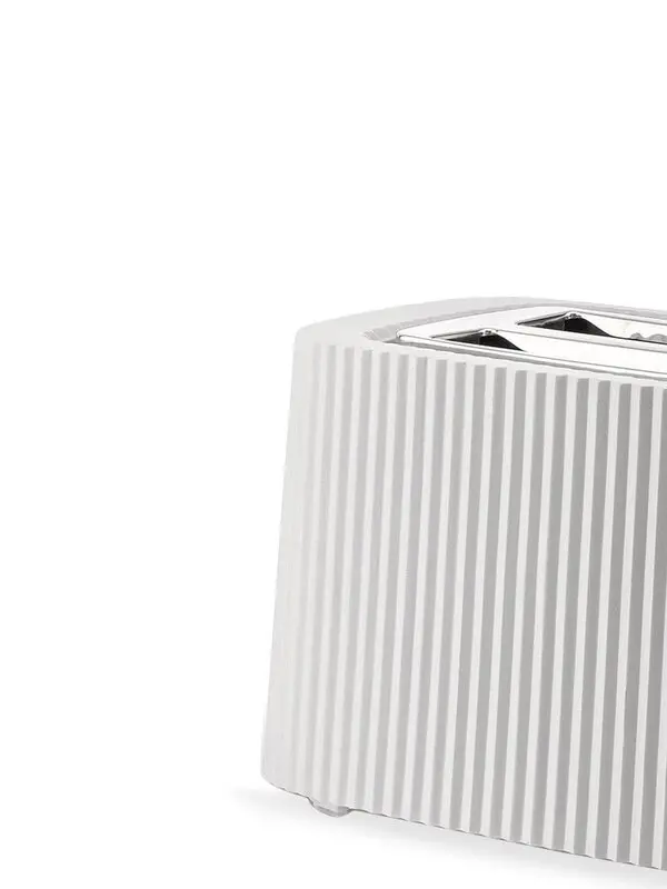 ALESSI Plissé Electric Toaster - White