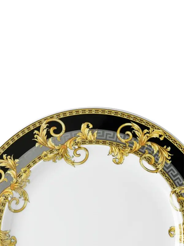 Versace Prestige Gala Porcelain Plate - White