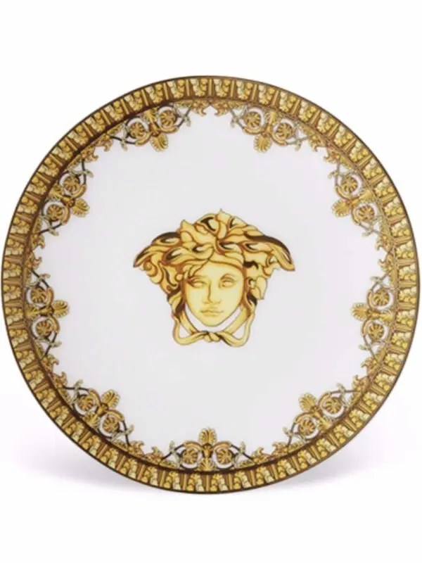 Versace Baroque Bianco Plate - White
