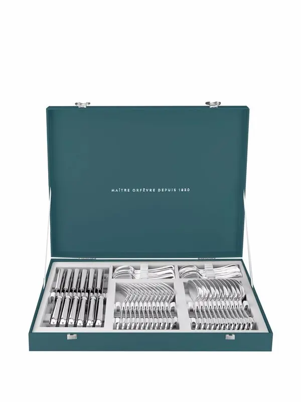 Christofle Malmaison 48-piece Flatware Set - Silver