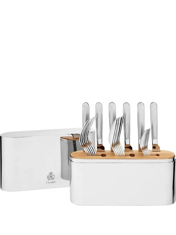 Christofle Concorde 24-piece Flatware Set - Silver
