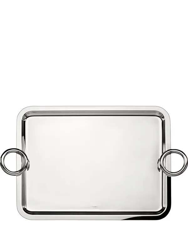 Christofle Vertigo Rectangular Tray - Silver