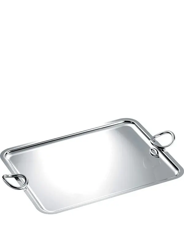 Christofle Vertigo Rectangular Tray - Silver