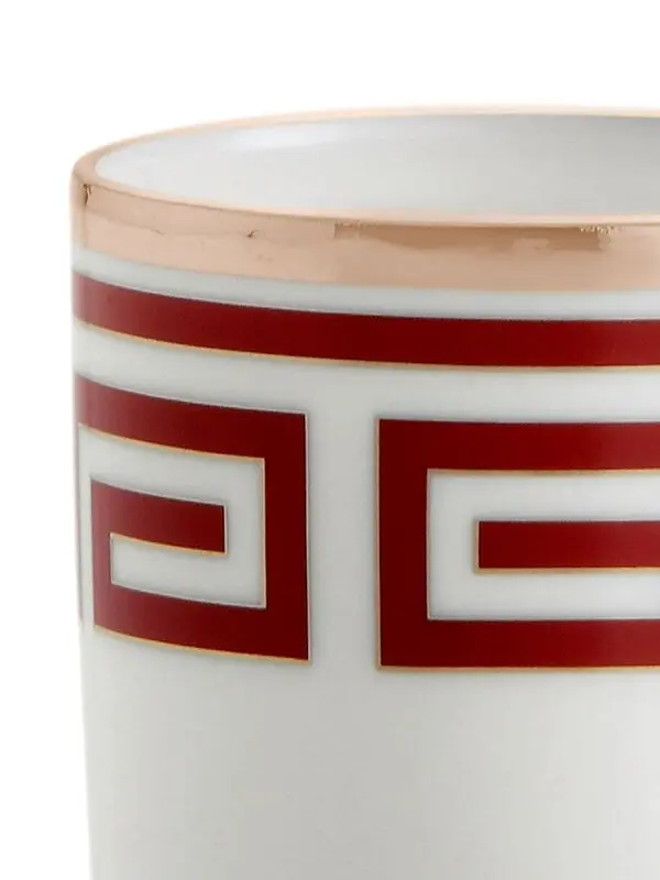 GINORI 1735 Labirinto Coffee Cups - Red