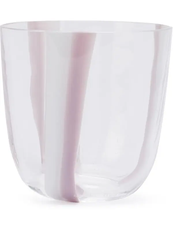 CARLO MORETTI Striped Drinking Glass - Purple