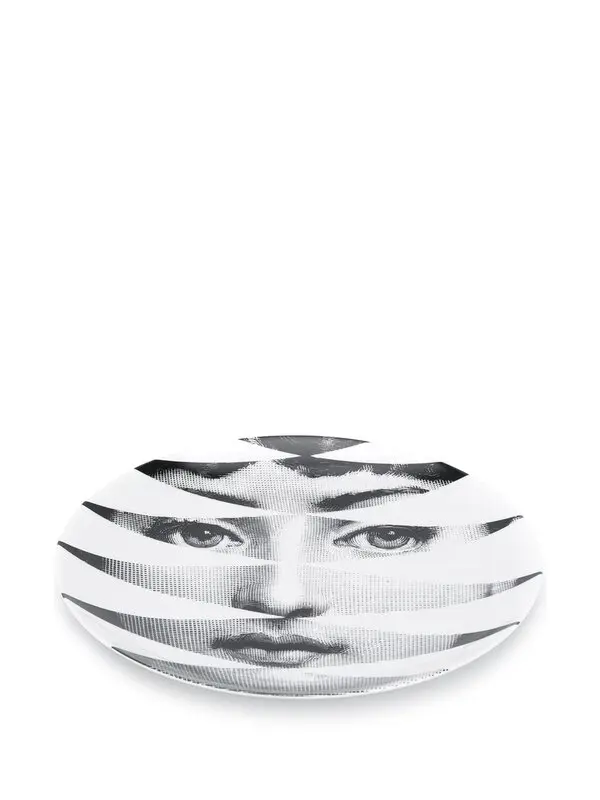 FORNASETTI Lina Cavalieri-print Wall Plate