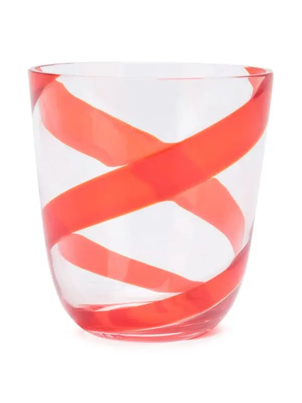 CARLO MORETTI Striped Glass - Red