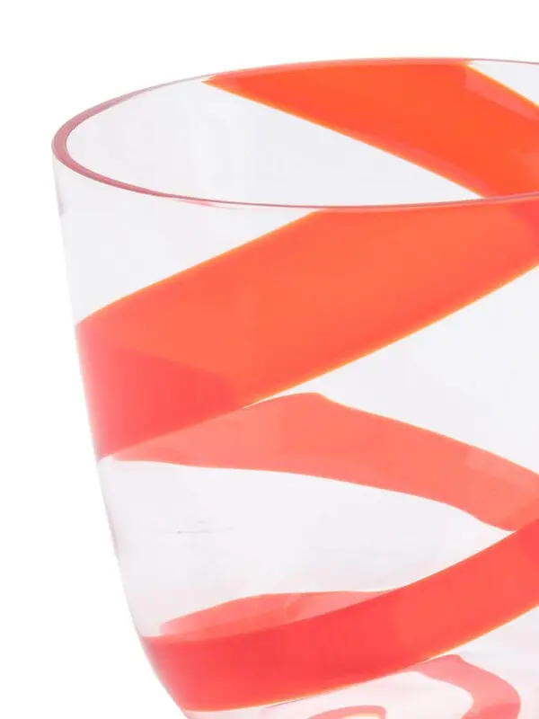 CARLO MORETTI Striped Glass - Red