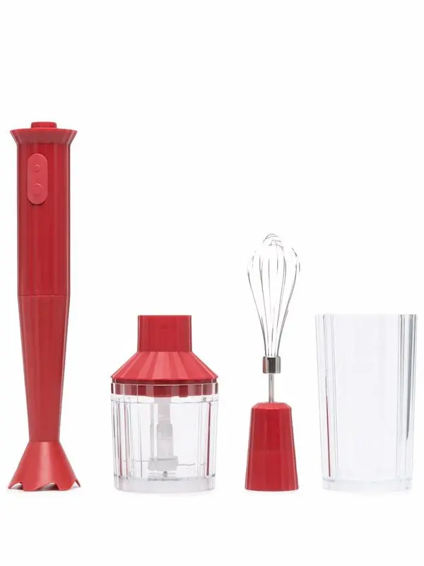 ALESSI Plissé Mixer Set - Red