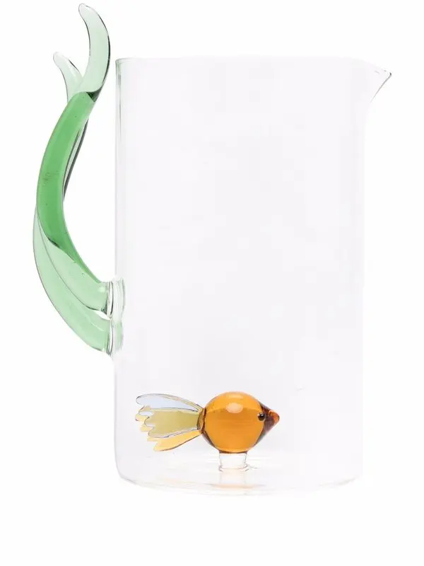 ICHENDORF MILANO Animal Farm Fish Vase - White