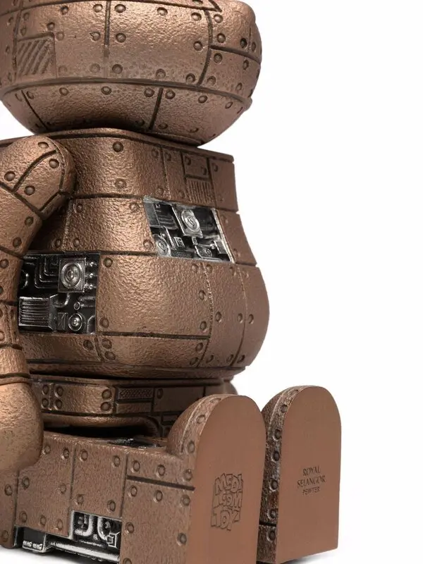 MEDICOM TOY X Royal Selangor Be@rbrick Steampunk 400% Figure