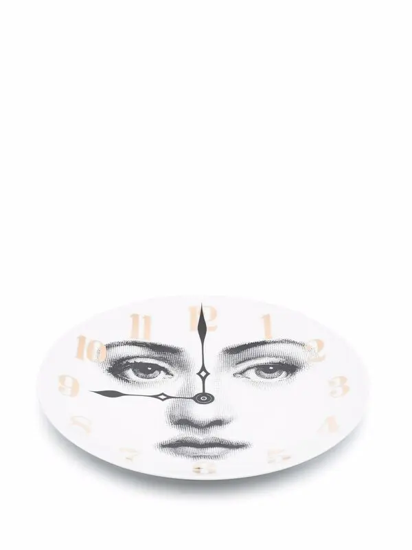 FORNASETTI Tema E Variazioni N.74 Clock-print Plate
