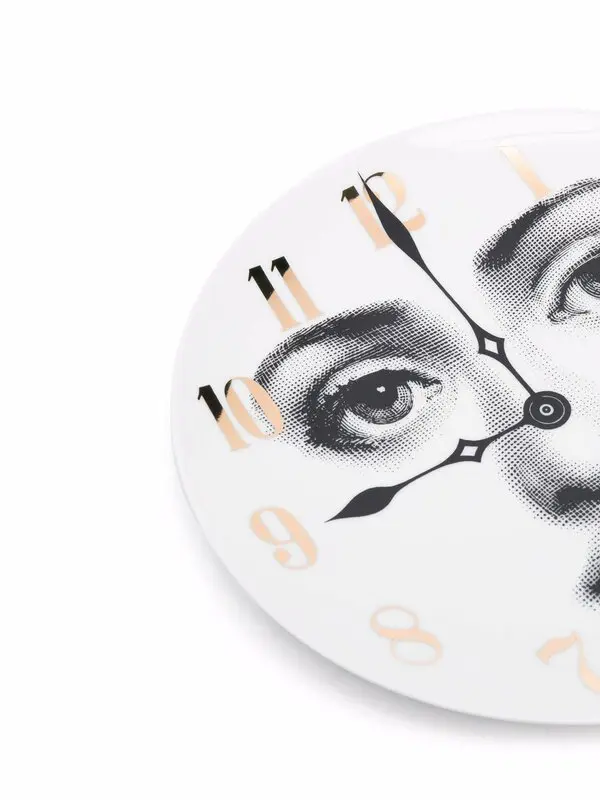 FORNASETTI Tema E Variazioni N.74 Clock-print Plate