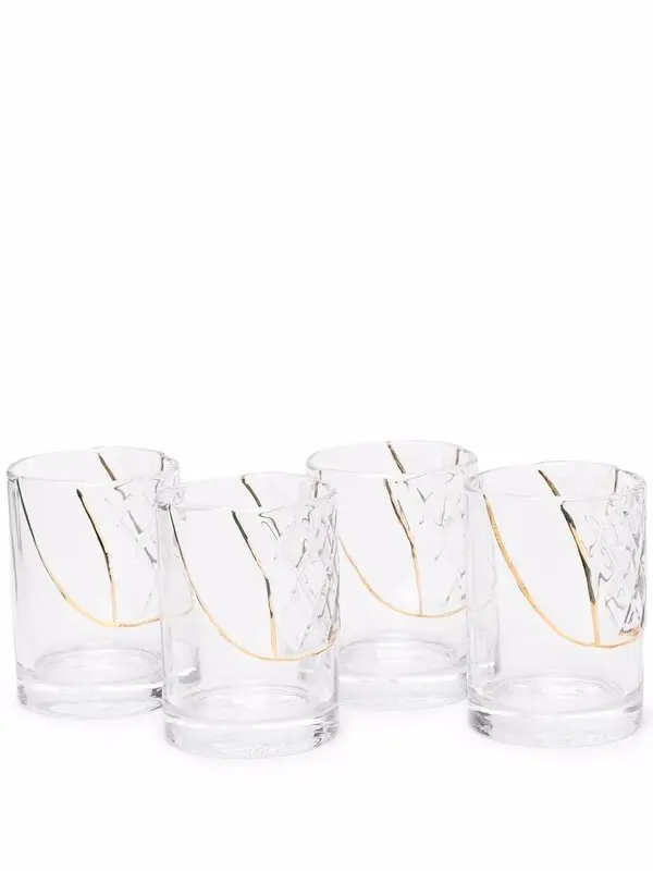 SELETTI Set Of 4 Glasses - White