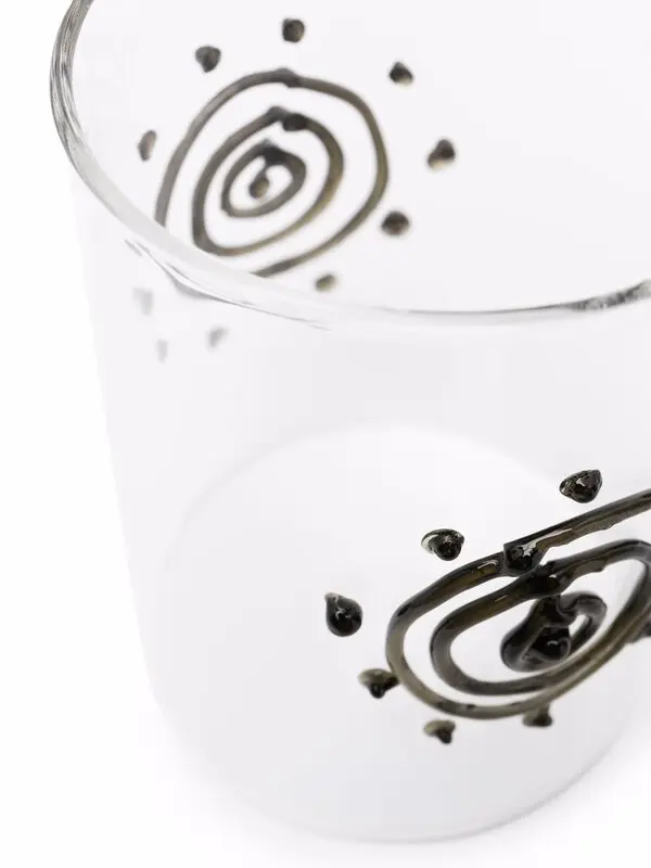 10 CORSO COMO Graphic-print Set Of Glasses