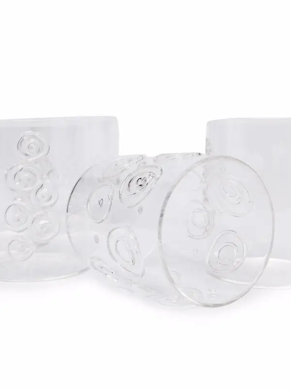 10 CORSO COMO Swirl-detail Set Of 6 Glasses