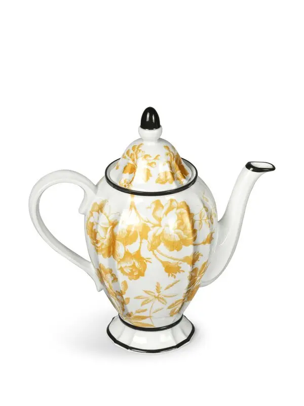 Gucci Botanical-print Coffee Pot