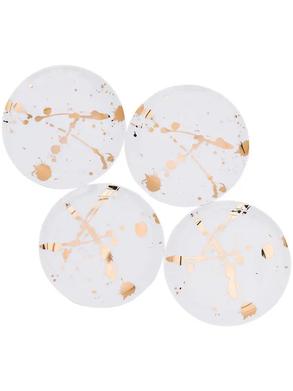 Jonathan Adler 1948 Porcelain Canape Plate - White