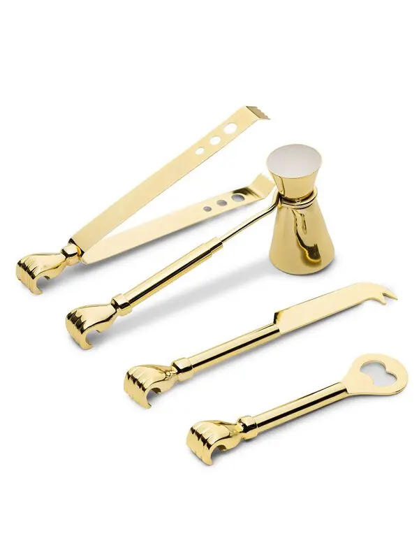 Jonathan Adler Barbell Barware Set