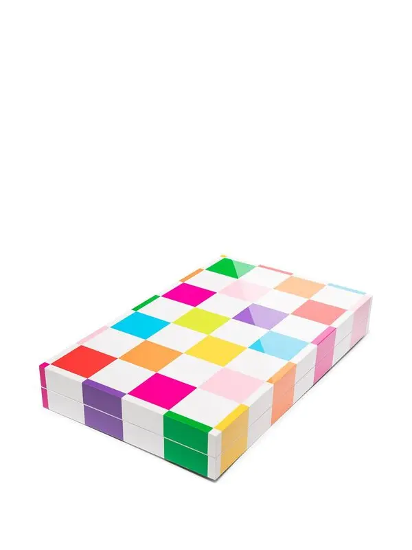 Jonathan Adler Checkboard Backgammon Set