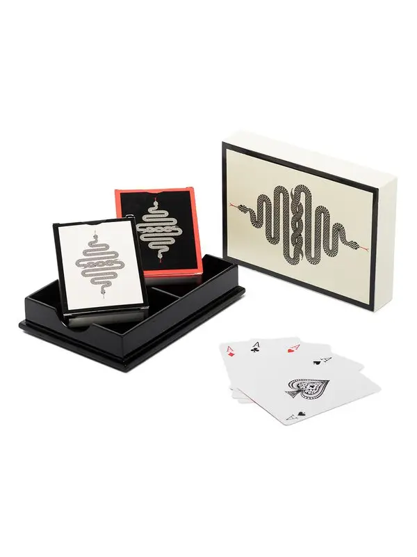 Jonathan Adler Eden Card Deck Set - Black