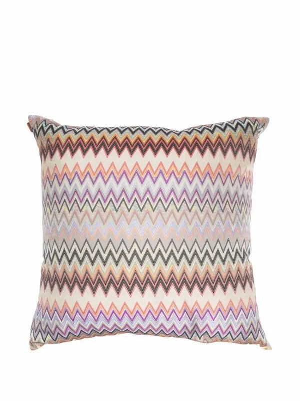 Missoni William Zig-zag Patterned Cushion