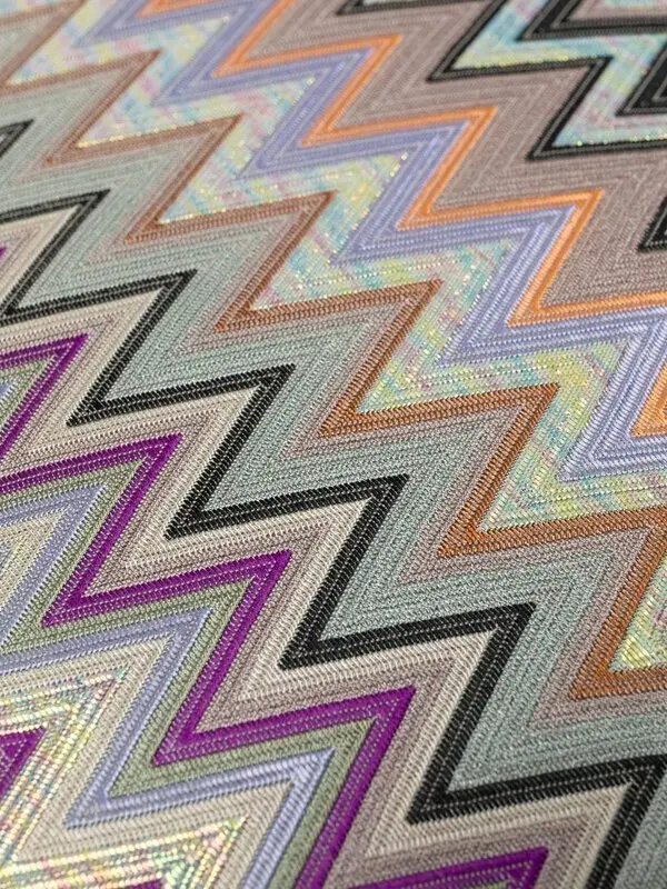 Missoni William Zig-zag Patterned Cushion