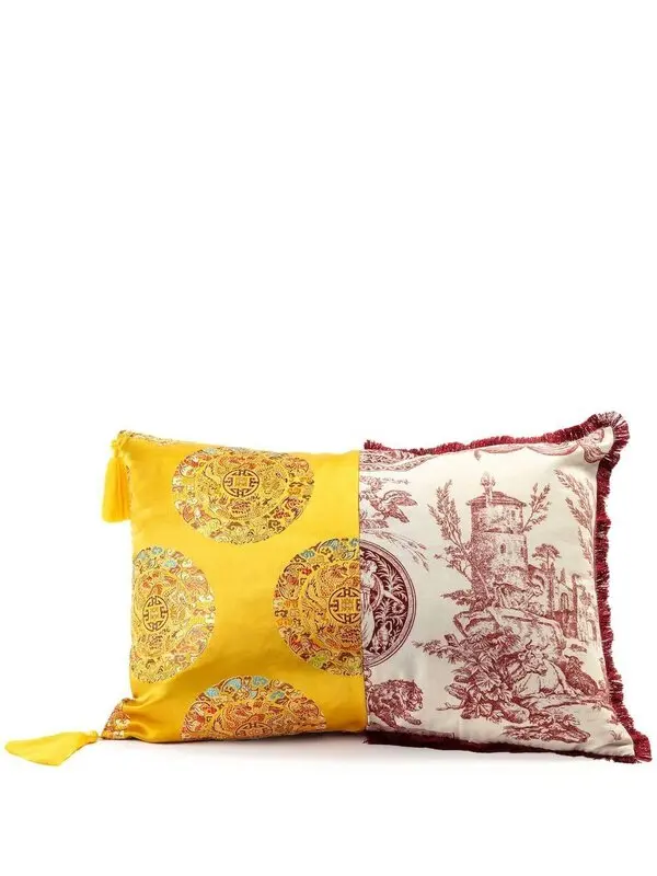 SELETTI Multi Print Cushion