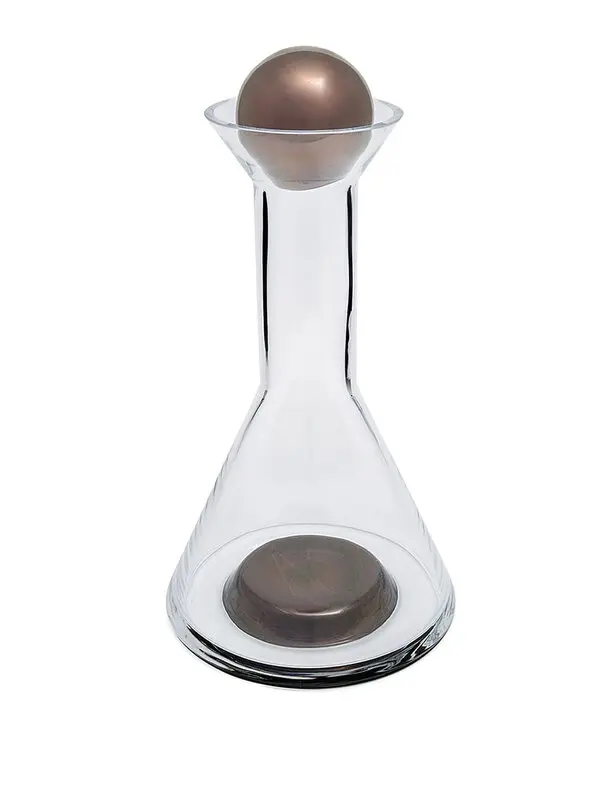 TOM DIXON Tank Glass Decanter - White