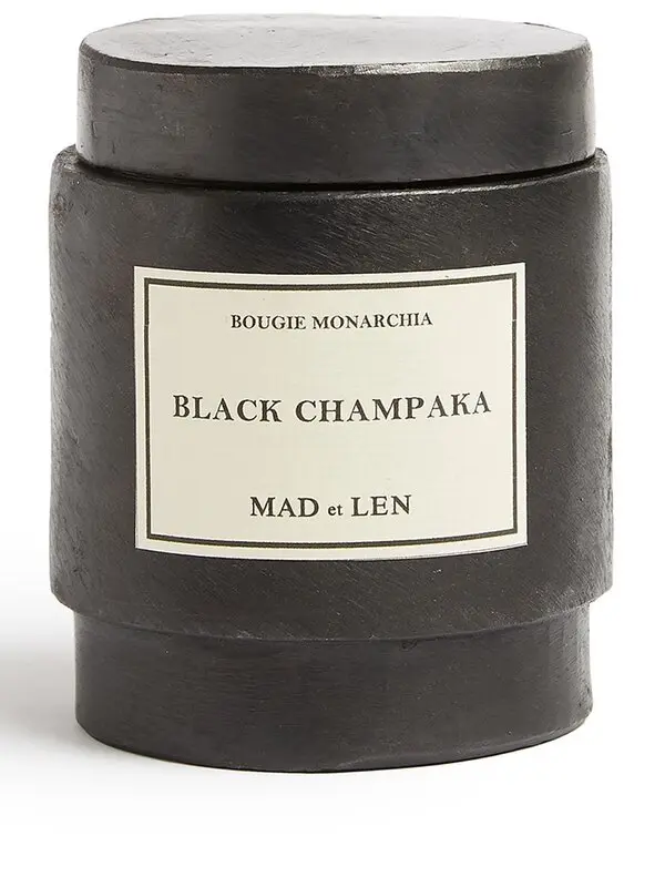 MAD ET LEN Monarchia Champaka Soya Wax Candle - Black