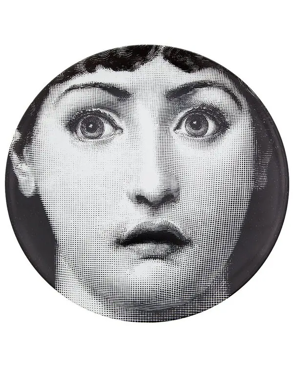 FORNASETTI Plate - White